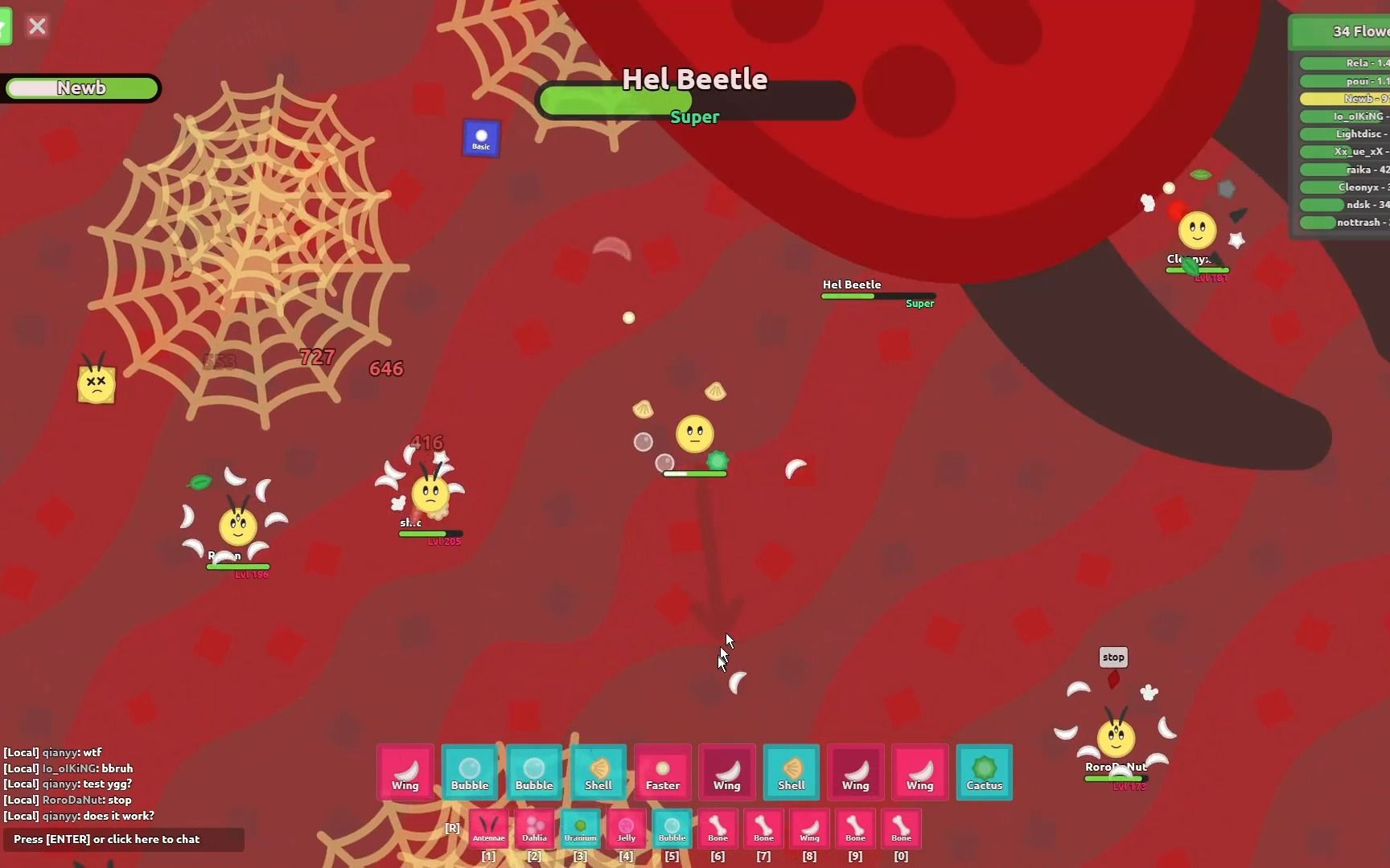 florr与一些随机的蒲公英