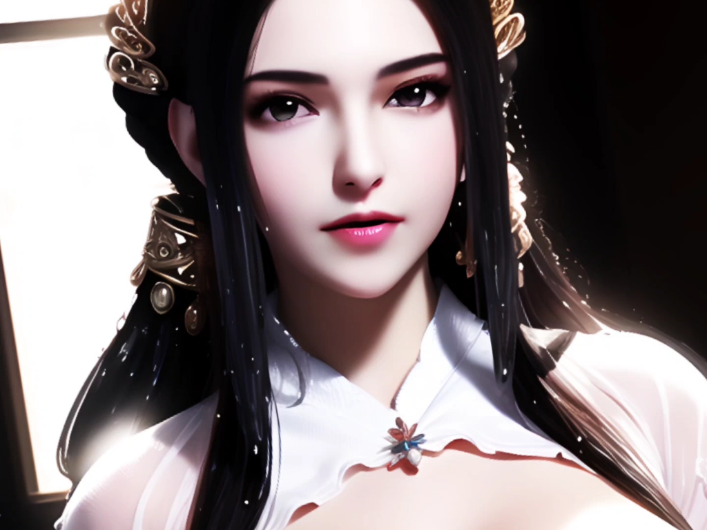 【AI绘画】完美世界-秦怡宁（Love坤漫剪）