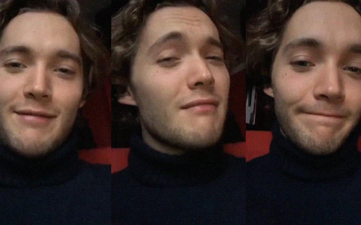 【花衬衫字幕组】Toby Regbo - Instagram Live 2018.11.25_哔哩哔哩_bilibili