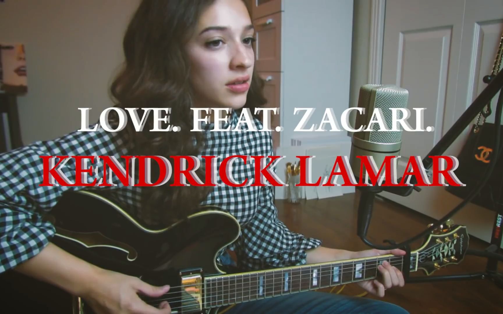 LOVE. FEAT. ZACARI. by Kendrick Lamar (Cover) by Sara King_哔哩哔哩_bilibili
