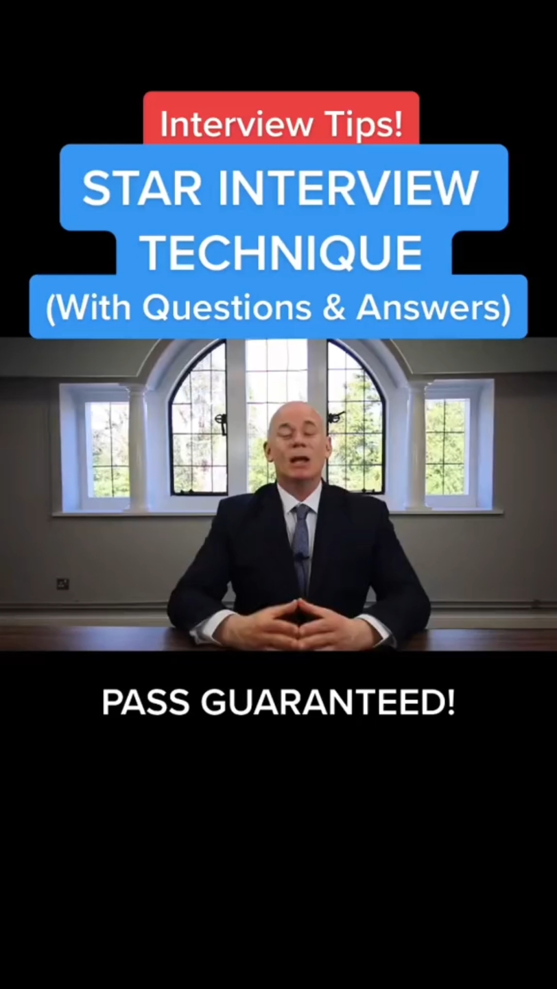 英文面试技巧 interview tips: STAR Interview technique (with questions and ...