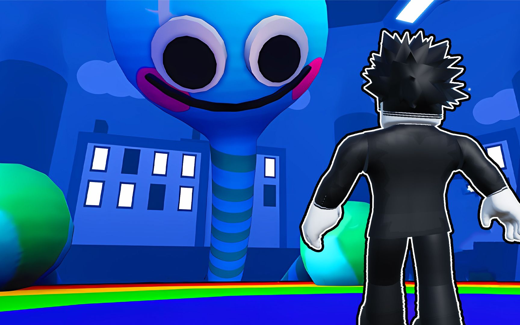 我被抓进蠕动先生的学校里，我能逃出来吗？ROBLOX-麟麟七的游戏日常-麟麟七的游戏日常-哔哩哔哩视频