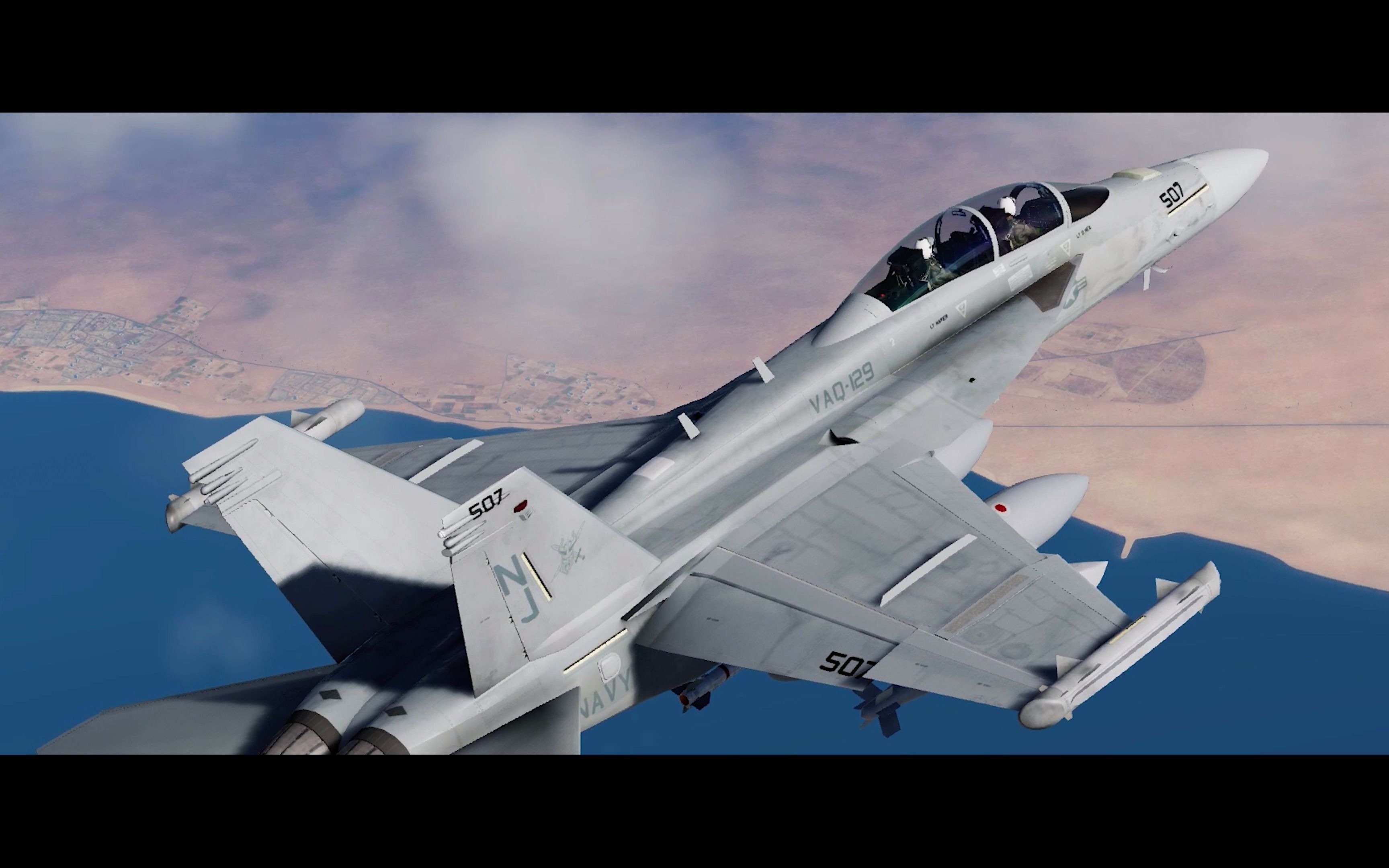 【电影级画质】DCS F/A-18E/F/G 超级大黄蜂宣传片_哔哩哔哩_bilibili