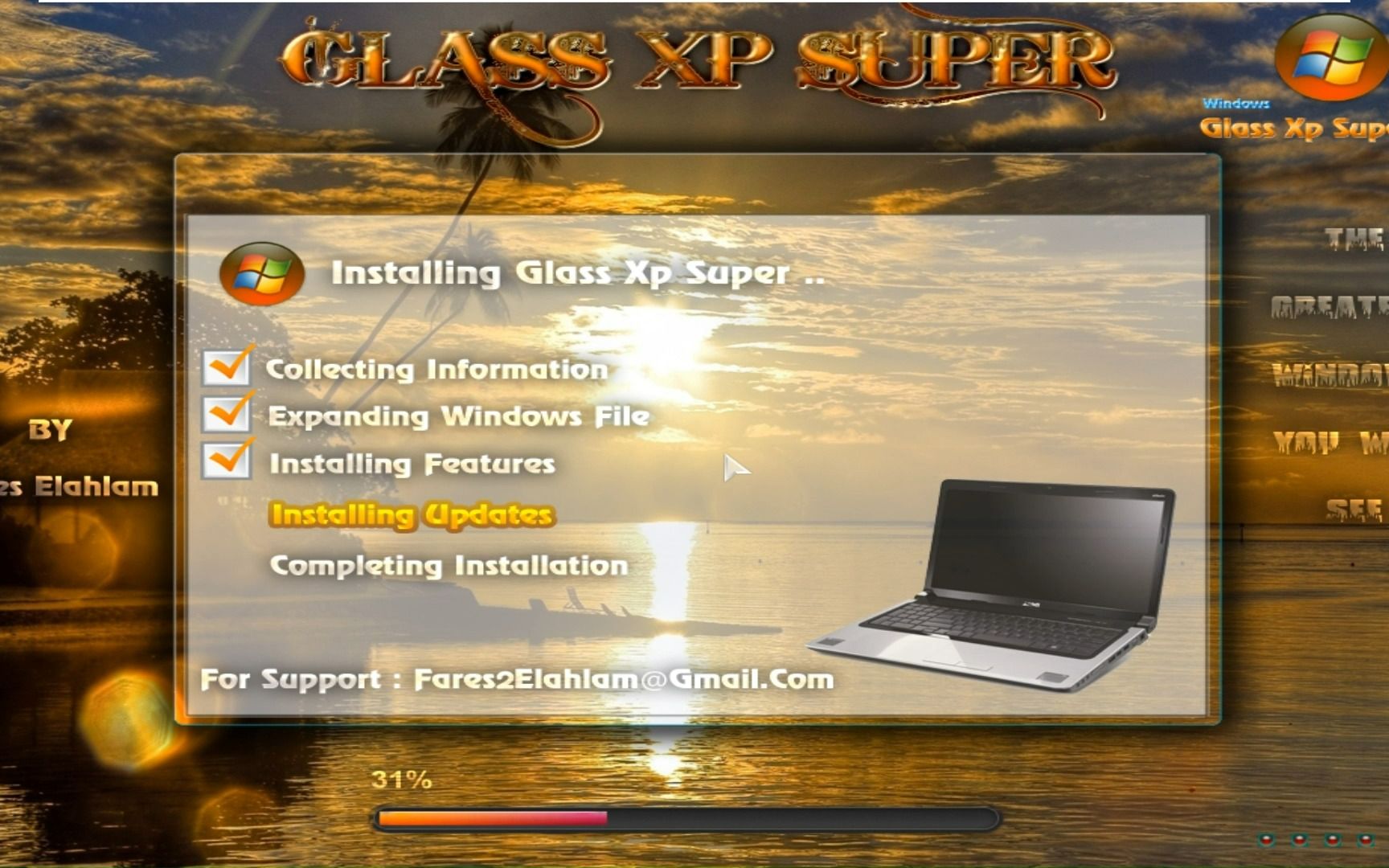 Windows Glass Xp Super 2014安装与体验_哔哩哔哩_bilibili