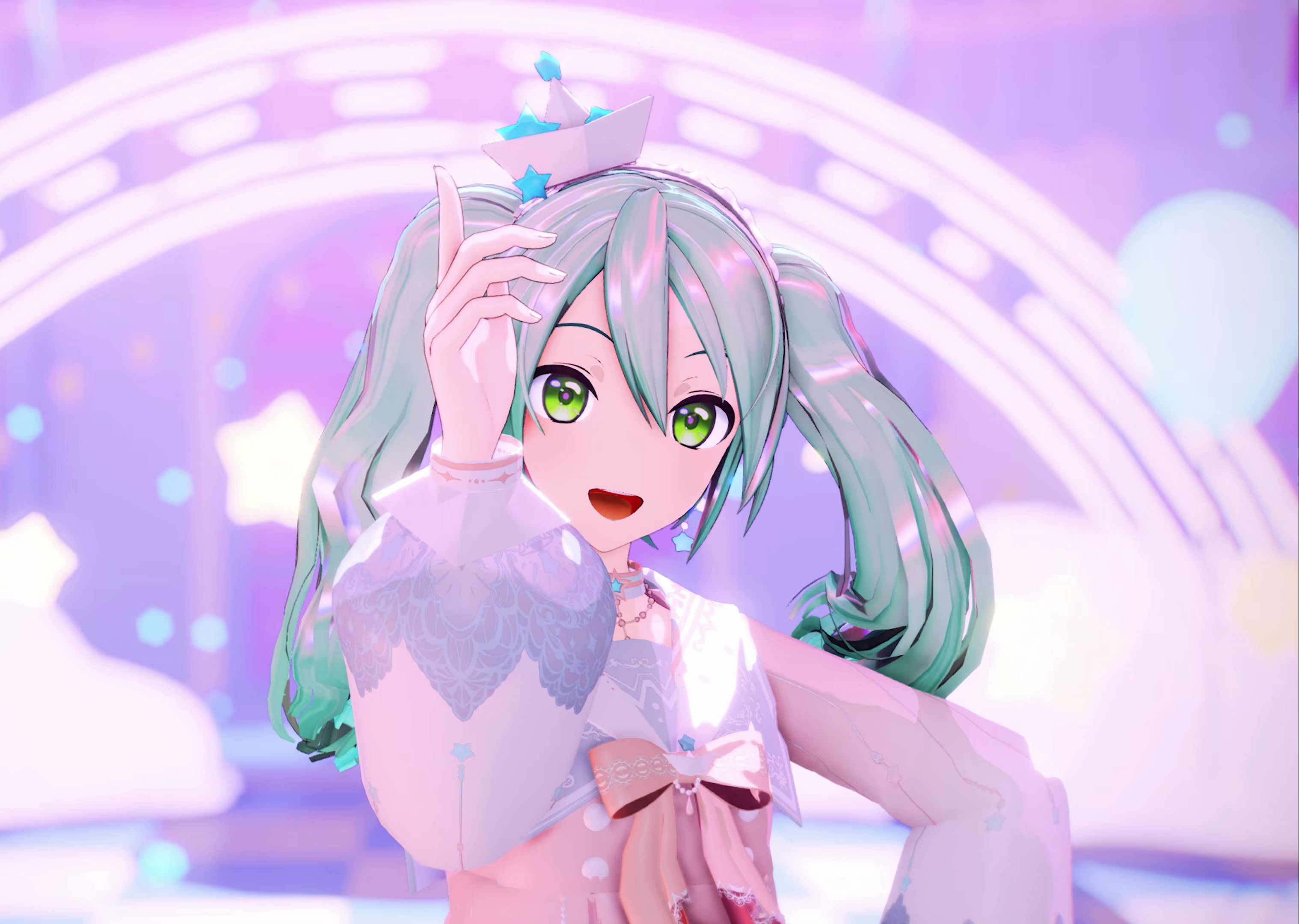 【MMD】花束【Sour式初音Miku】【搬运】-梦幻中的黄金屋-miku-哔哩哔哩视频