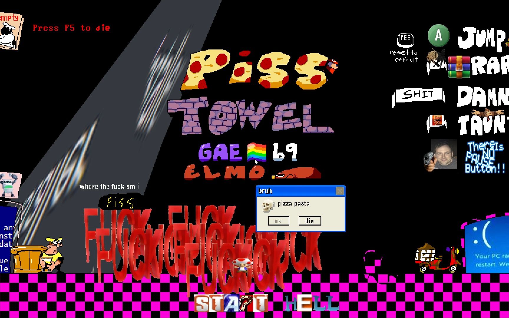 Pizza Tower Demo 3 Engine - The Whole Game