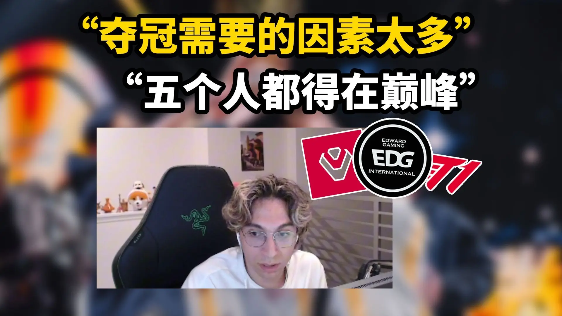 【中字】johnqt：冠军赛上的EDG是五个人在表演神迹；夺冠真的需要一些运气_哔哩哔哩bilibili