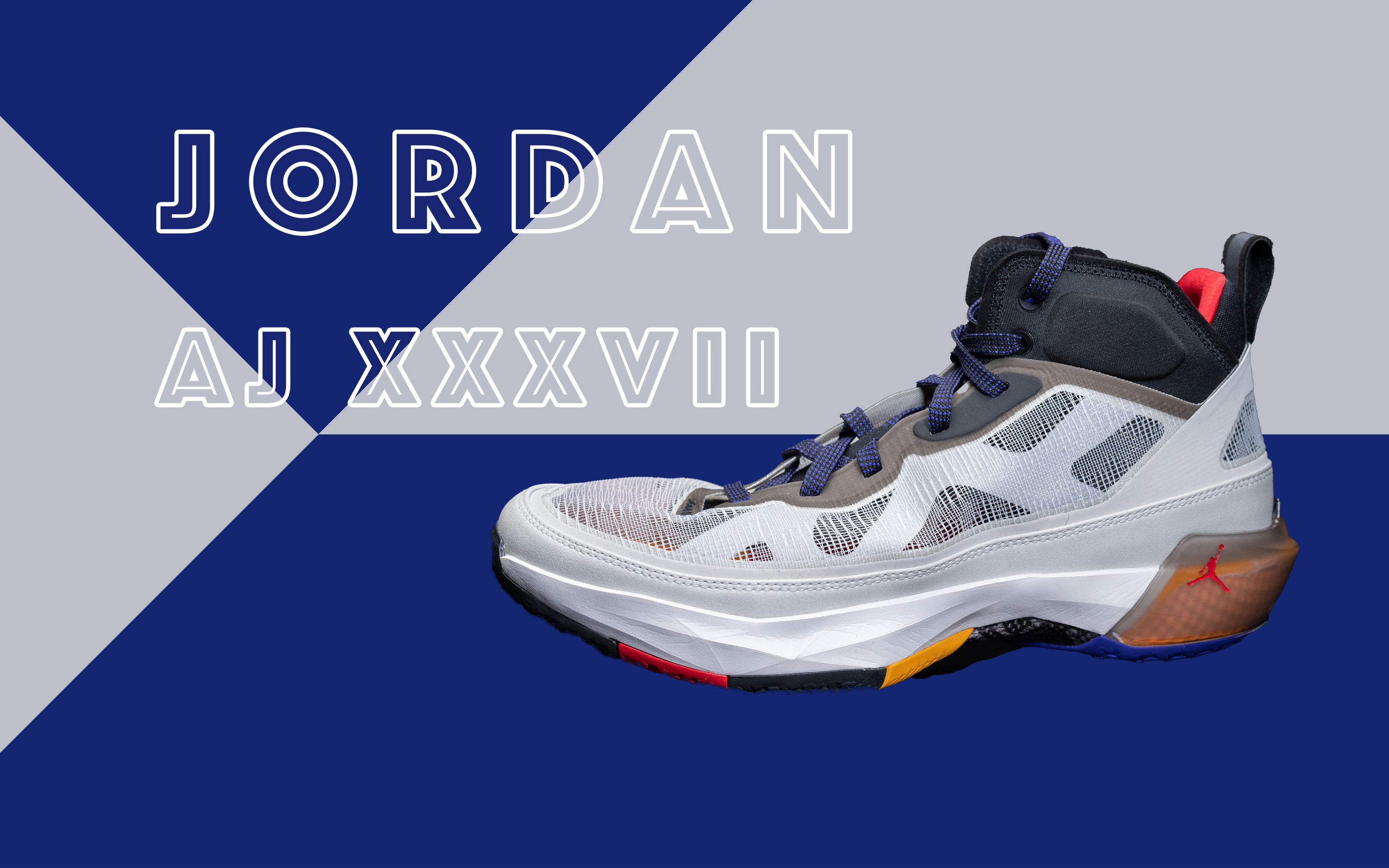 【亚当球鞋】直道加速的王 AIR JORDAN XXXVII AJ37 实战测评_哔哩哔哩_bilibili