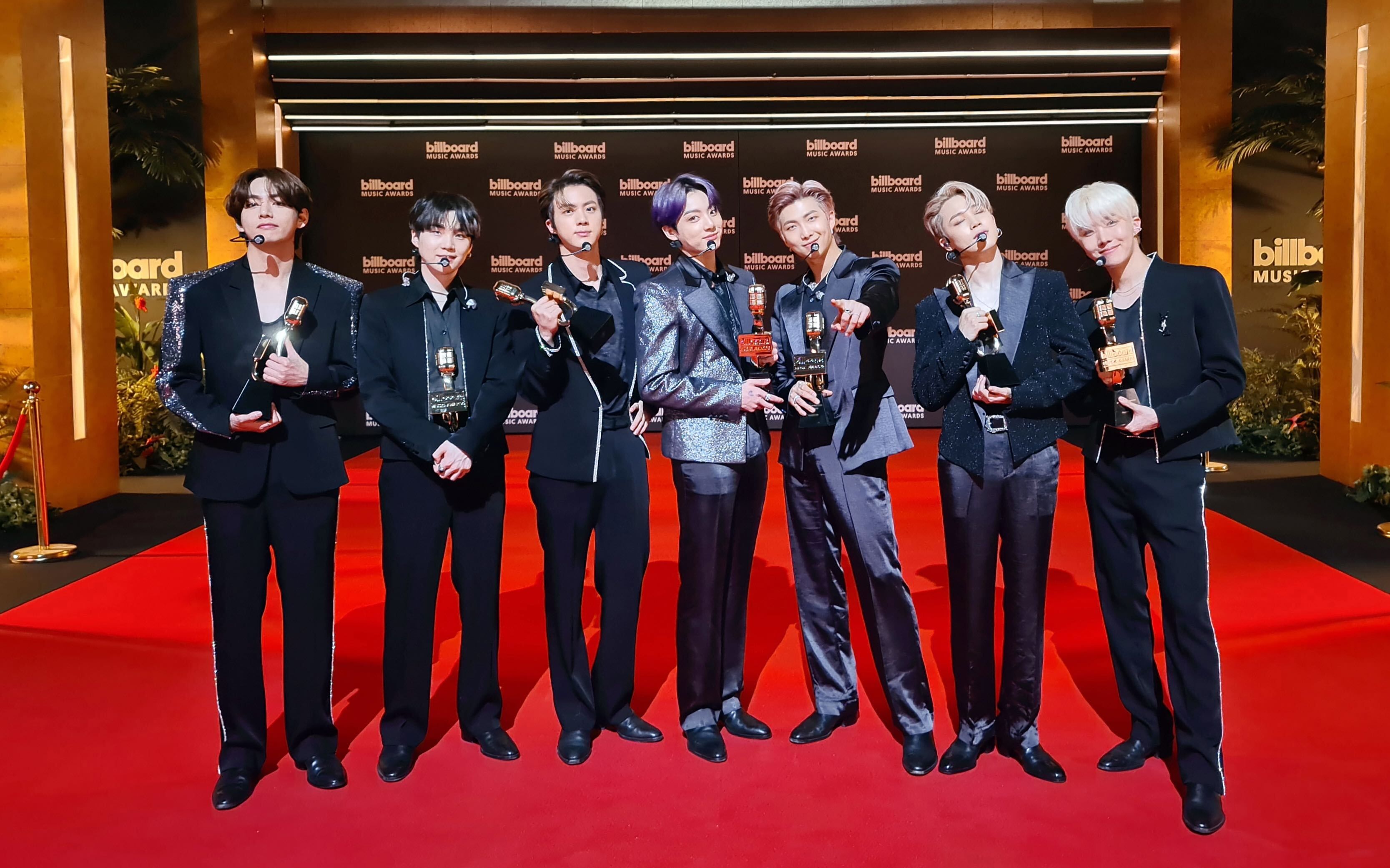 【WNS中字】210524 BTS (防弹少年团) in Billboard Music Awards合集 'Butter'舞台+获奖感言_哔 ...