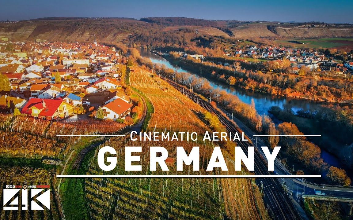 4K超清：航拍德国 -【4K】Drone Footage - GERMANY from Above 2020_哔哩哔哩_bilibili