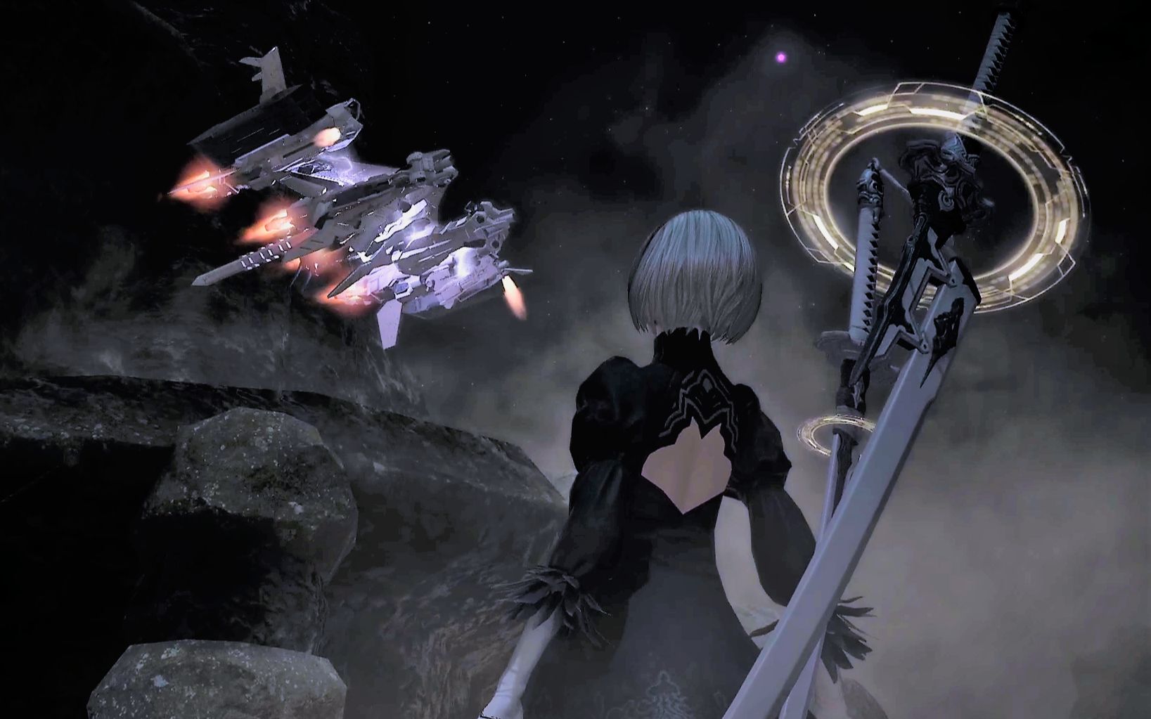 【最终幻想14】 2B登场 尼尔：自动人形联动_哔哩哔哩_bilibili