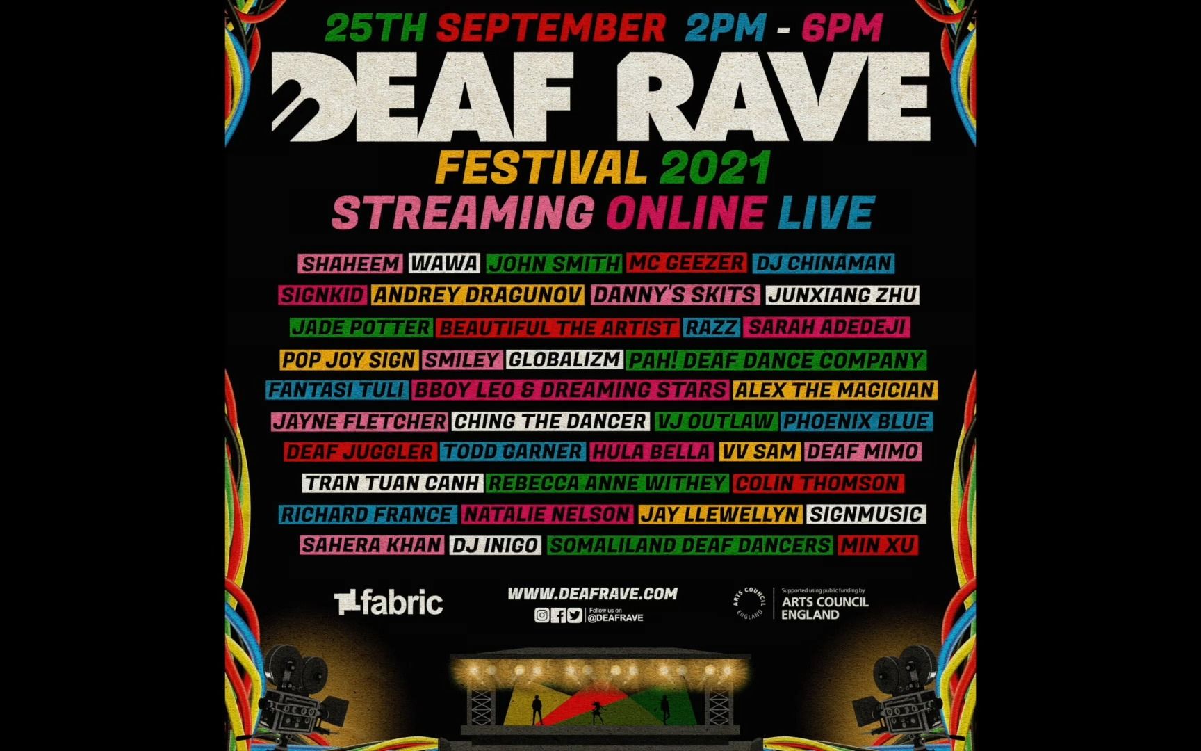 聋人音乐艺术狂欢节 Deaf Rave Festival 1_哔哩哔哩_bilibili
