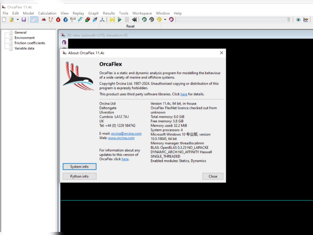 OrcaFlex 11.5c版本新增功能介绍-phoenixkiller-phoenixkiller-哔哩哔哩视频