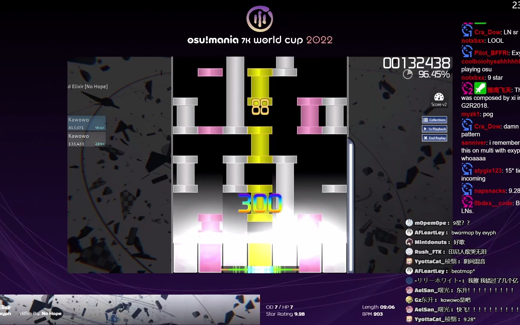 [osu!7K]MWC7K 2022 决赛 图池展示_OSU