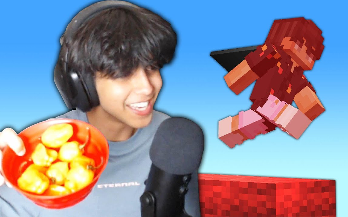 [DeadFear]起床战争，但死一次就吃辣椒_我的世界