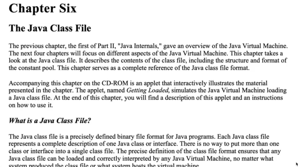 深入 Java 虚拟机-34-The Java Class File_哔哩哔哩_bilibili