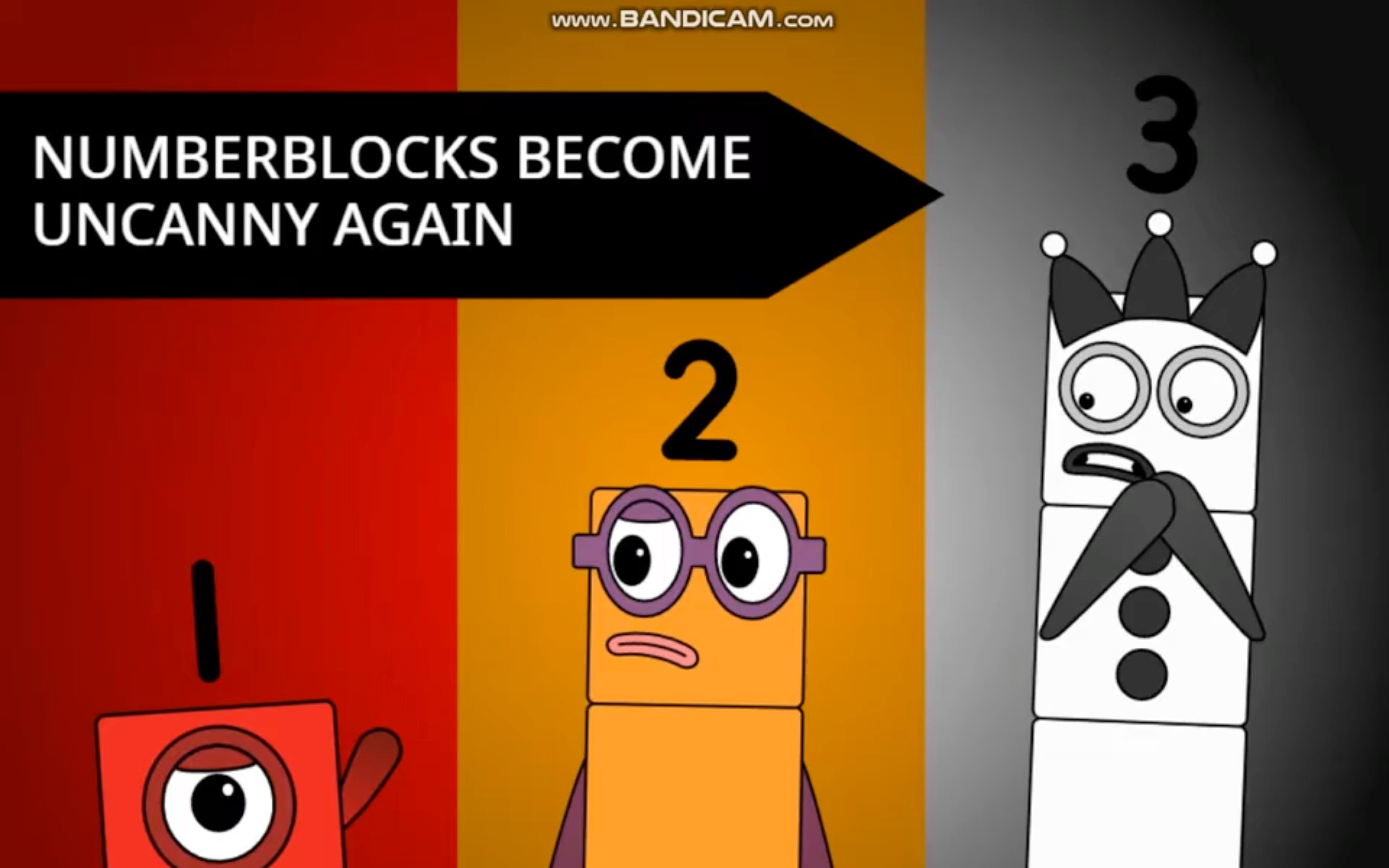 Numberblocks逐渐扭曲 终极版 - 哔哩哔哩