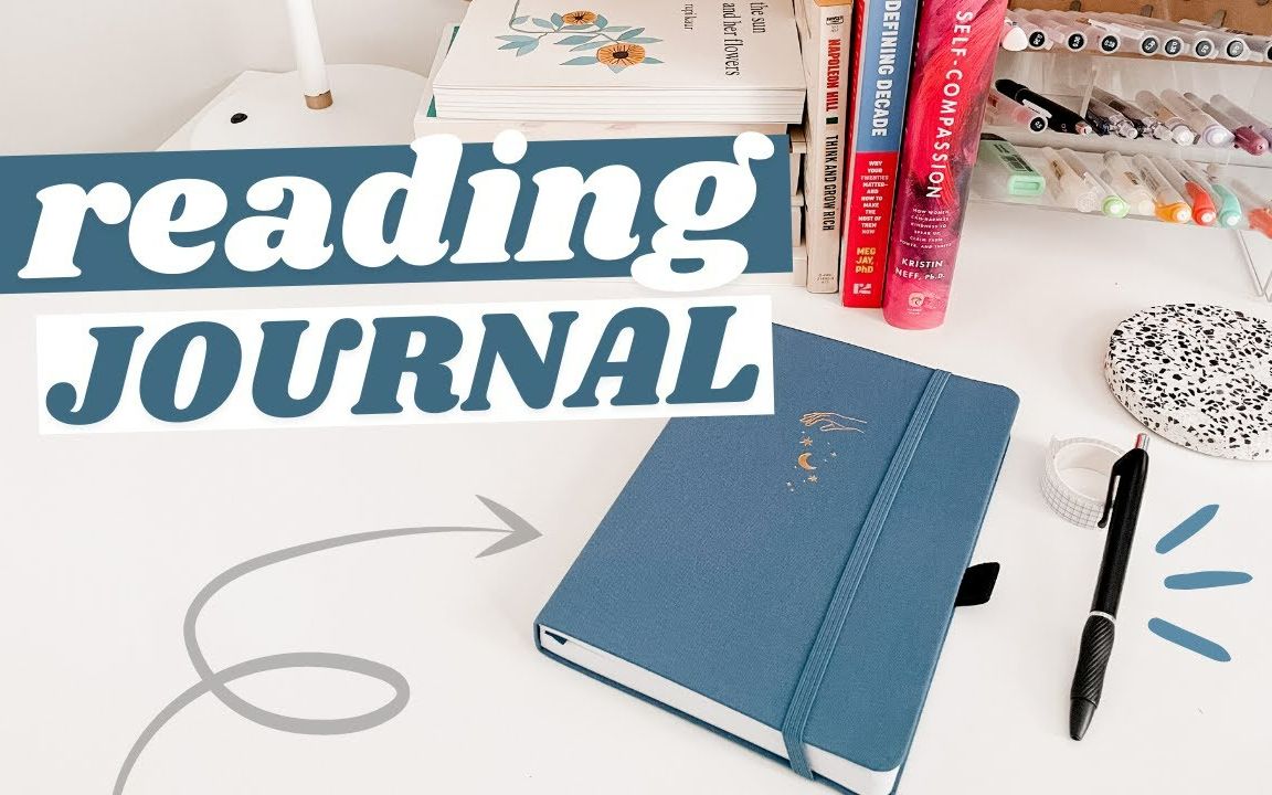 Caitlin's Corner-极简适合懒人读书笔记读书进度待读清单摘录BUJO手账设置-2022 READING JOURNAL ...