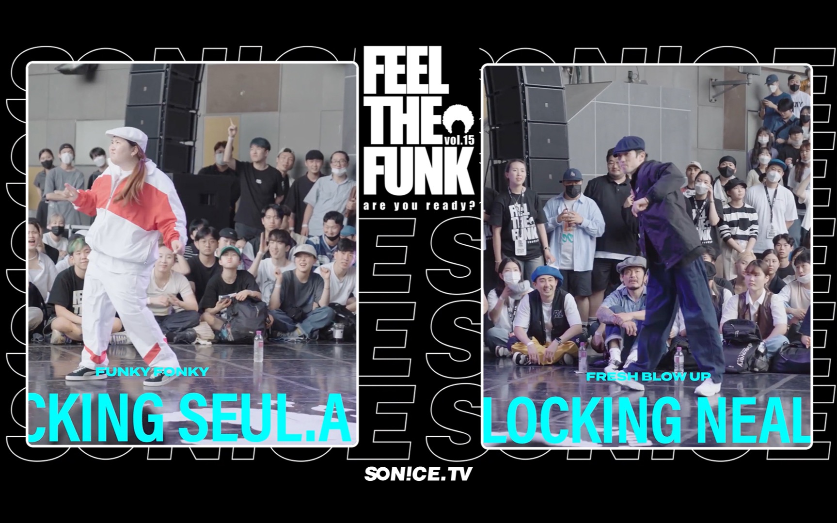 LOCKING SEUL.A VS. LOCKING NEAL｜LOCKING 8进4｜FEEL THE FUNK 15_哔哩哔哩_bilibili