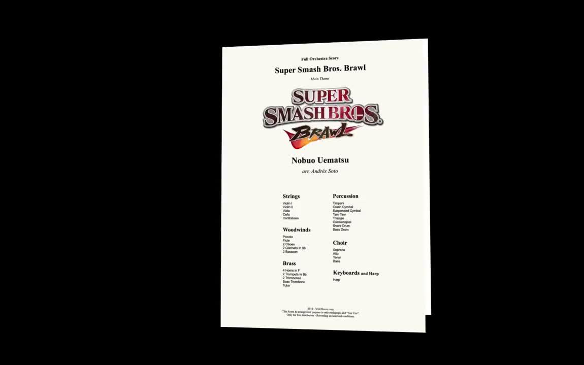 Super Smash Bros. Brawl Main Theme_哔哩哔哩_bilibili