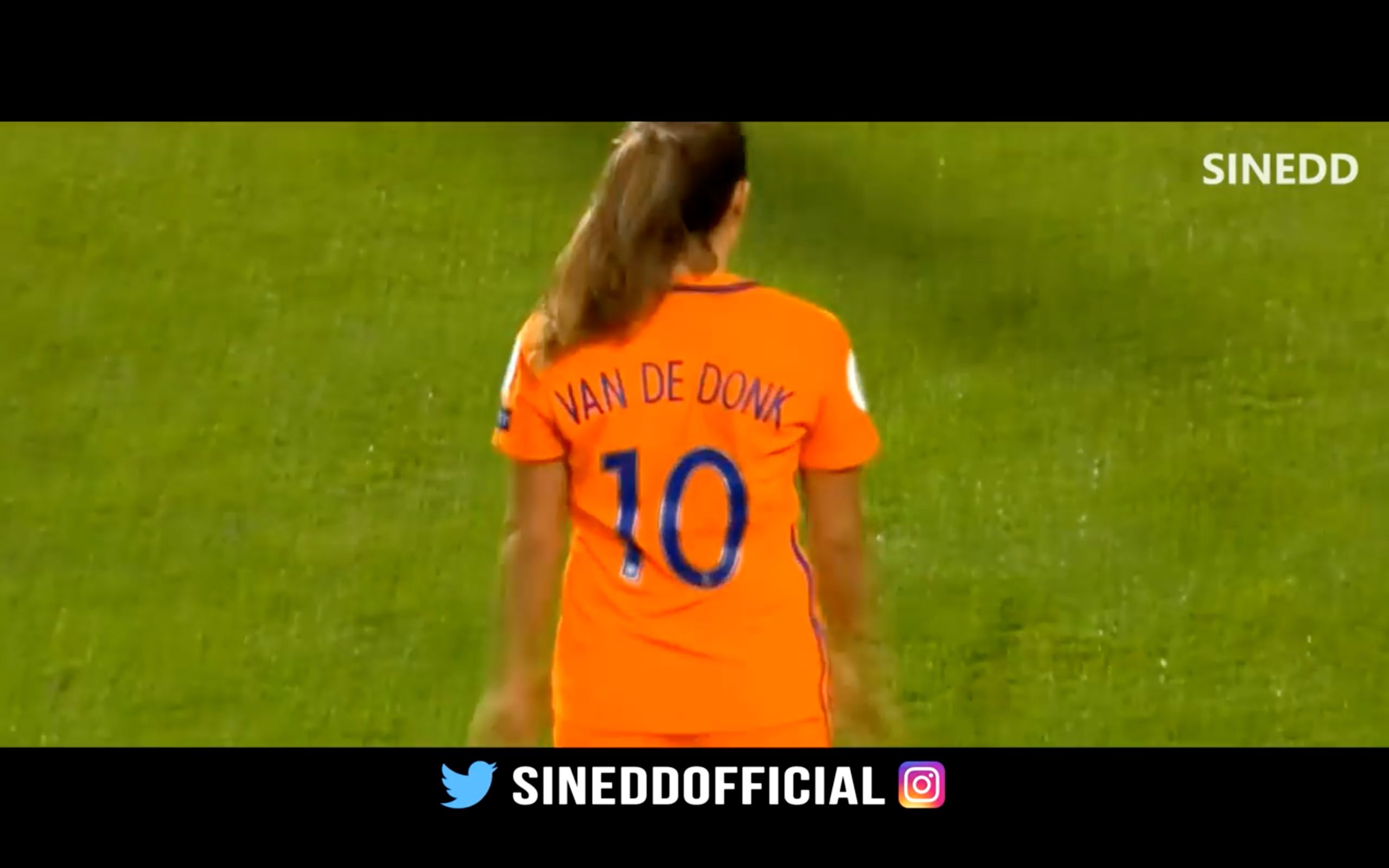 Daniëlle van de Donk 范德东克 - Ruling Midfielder 中场统治 - Women’s EURO 2017 ...