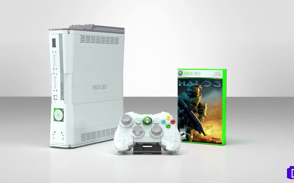 美高X微软 - Xbox360积木套装，售价150刀 - 哔哩哔哩