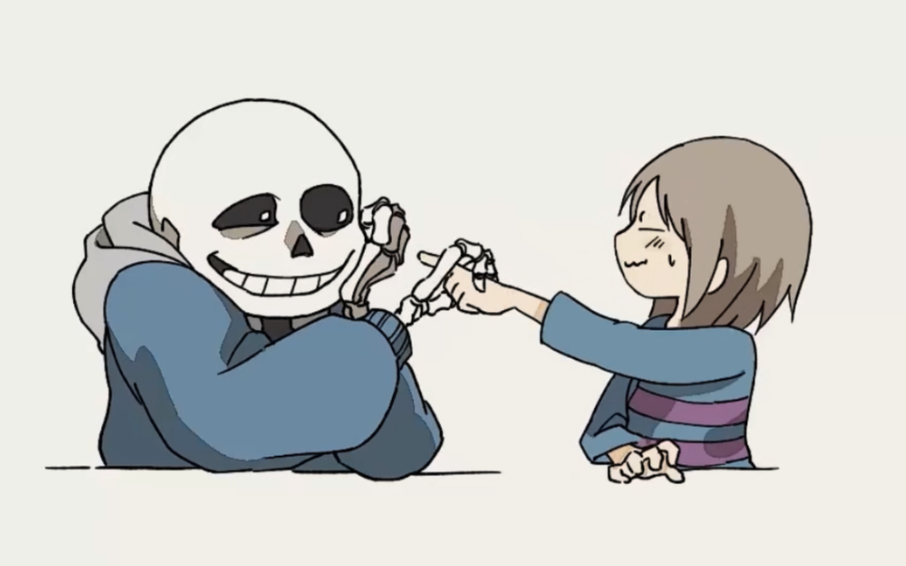 *Frisk的安魂曲【Undertale Animation】-漫游云端之上-sf-哔哩哔哩视频