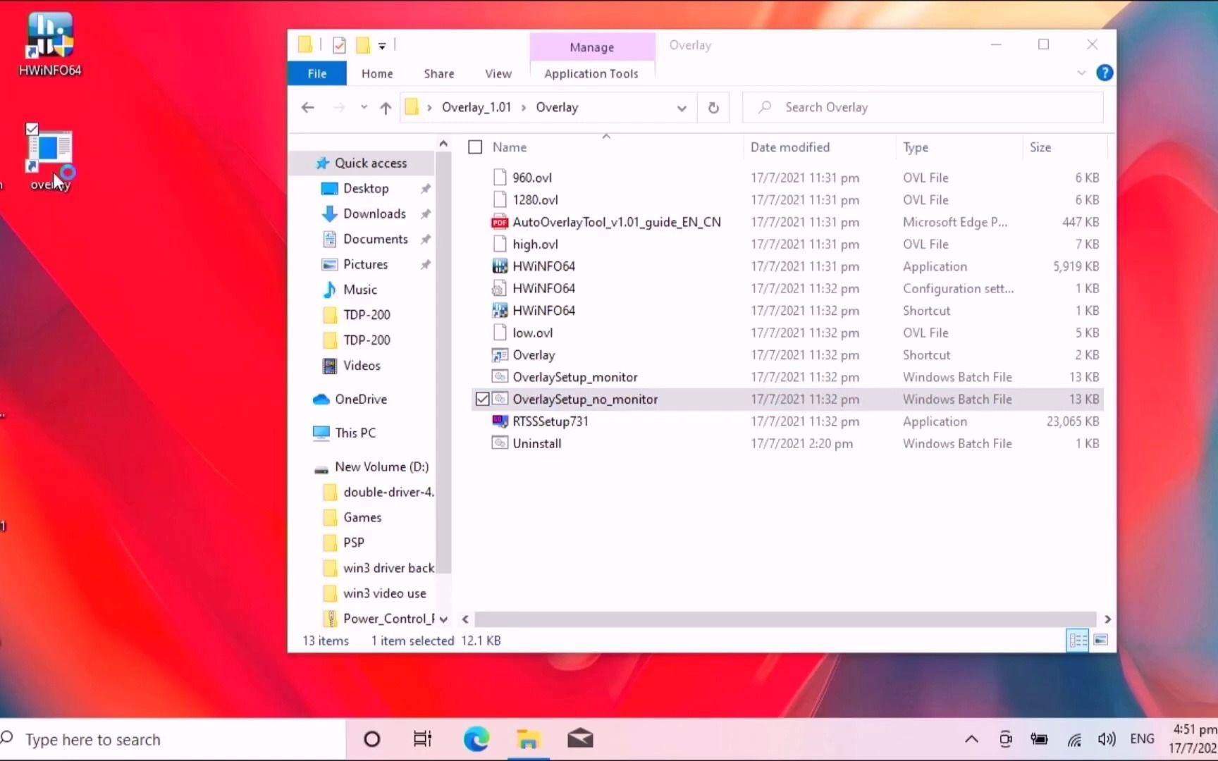 GPD Win3 指南 - 安装 Overlay Tool 以及 TDP菜单和设置_哔哩哔哩_bilibili
