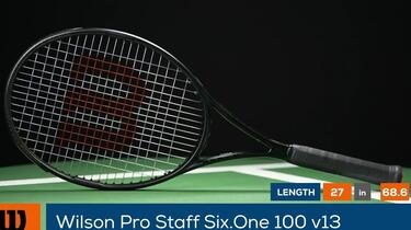 Wilson Pro Staff Six.One 100 v13 Tennis Racquet Review_哔哩 Wilson Pro Staff Six.One 100 v13 Tennis Racquet Review_哔哩