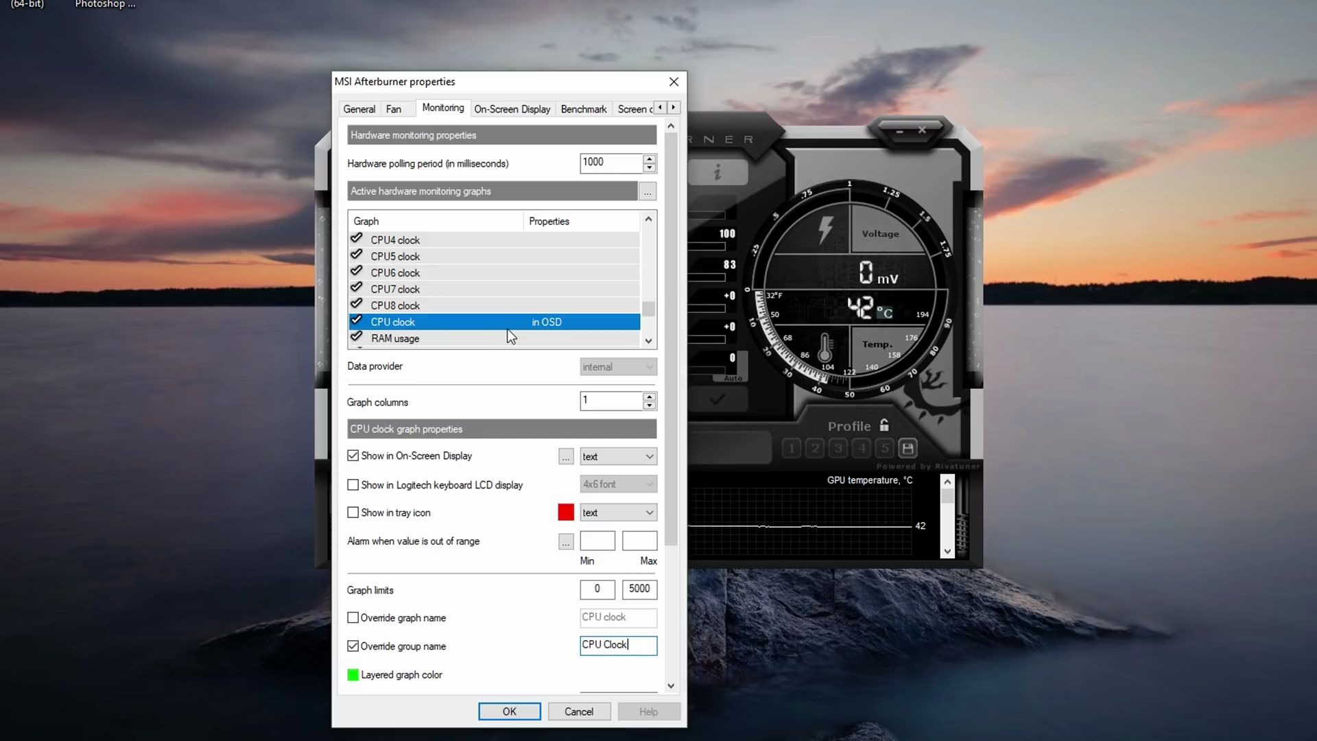 【RTSS+HWINFO】监控使用教程