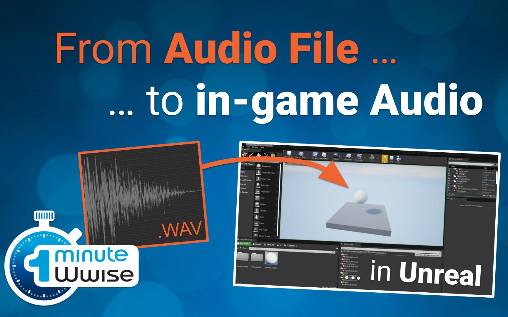 一分钟Wwise _ 从Wwise音频导入，到Unreal碰撞发声_哔哩哔哩_bilibili