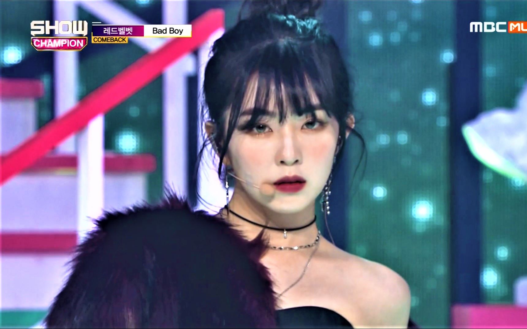 4K Red Velvet Bad Boy舞台180207 1080p60帧_哔哩哔哩_bilibili