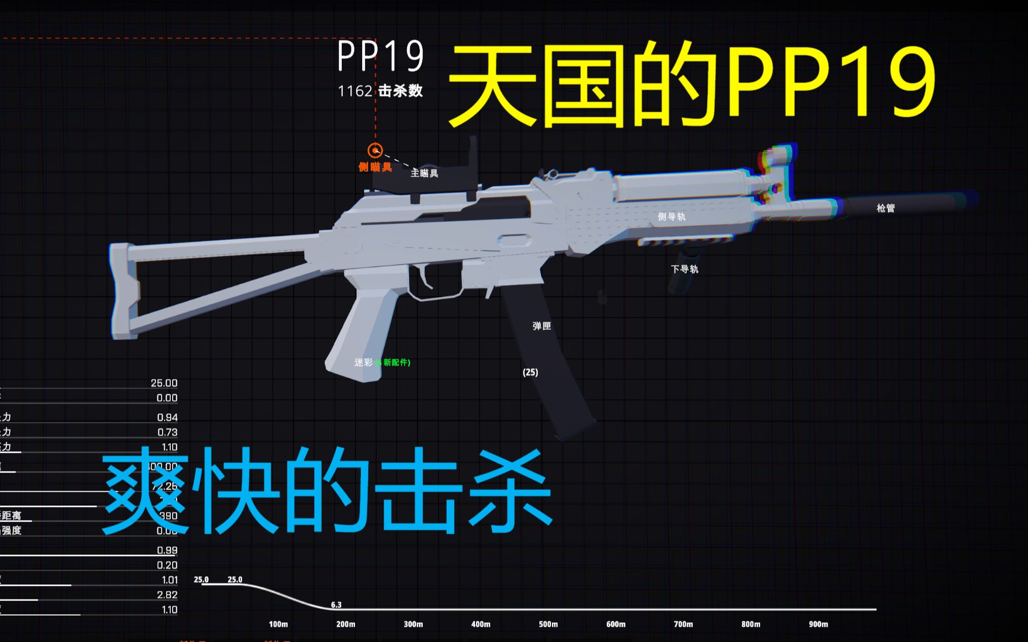 BattleBit 天国的PP19射出的子弹会送每一个人上天堂