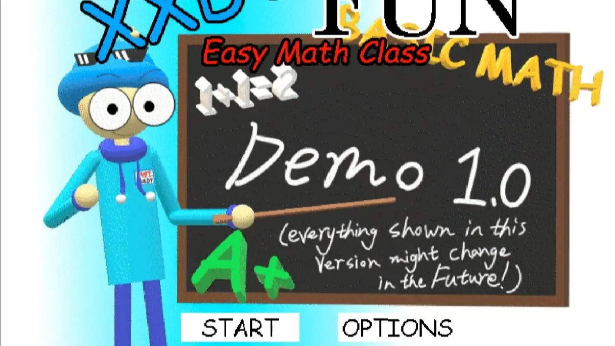 [国人优质Baldi Mod] XXD's Fun Easy Math Class DEMO1.0全流程_哔哩哔哩bilibili