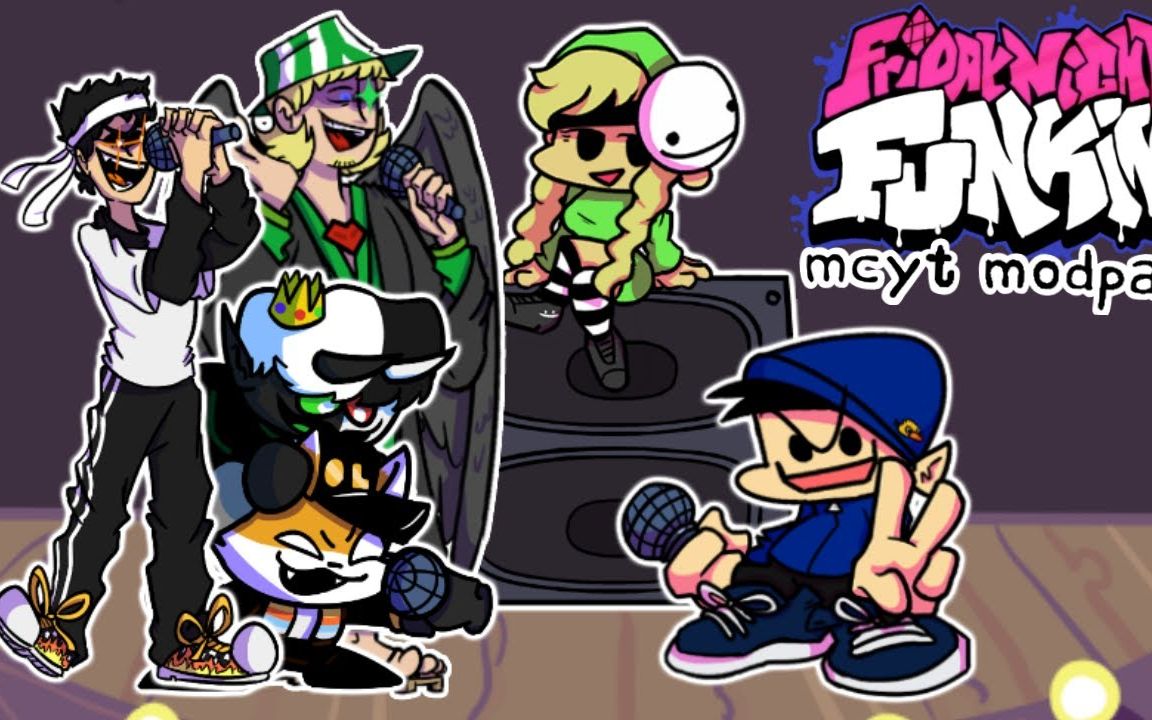 【生/MCYT】当FNF加入了DSMP MOD包_哔哩哔哩_bilibili