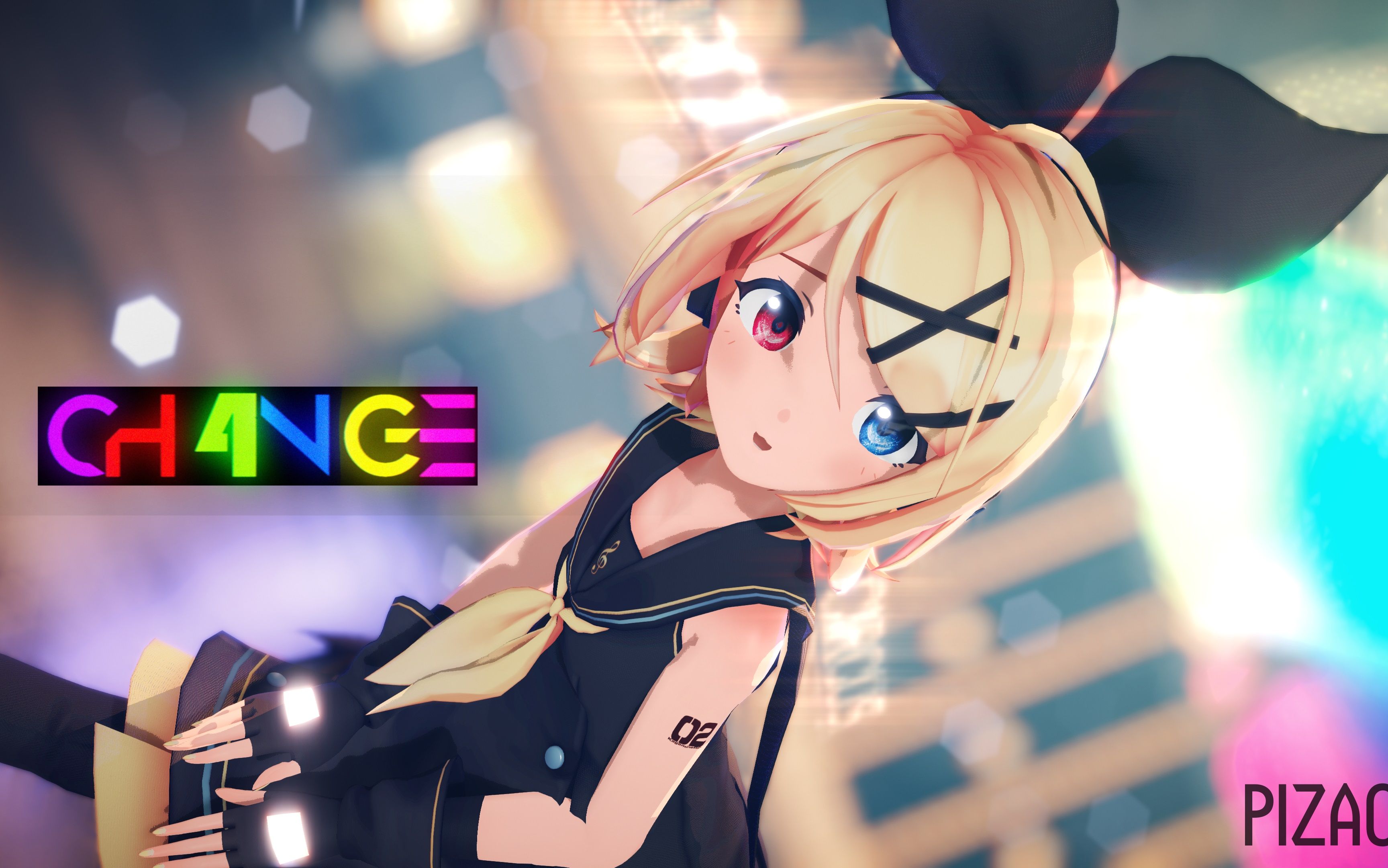 [4K]CH4NGE Sour式鏡音Rin[PV]-pizacg-pizacg-哔哩哔哩视频