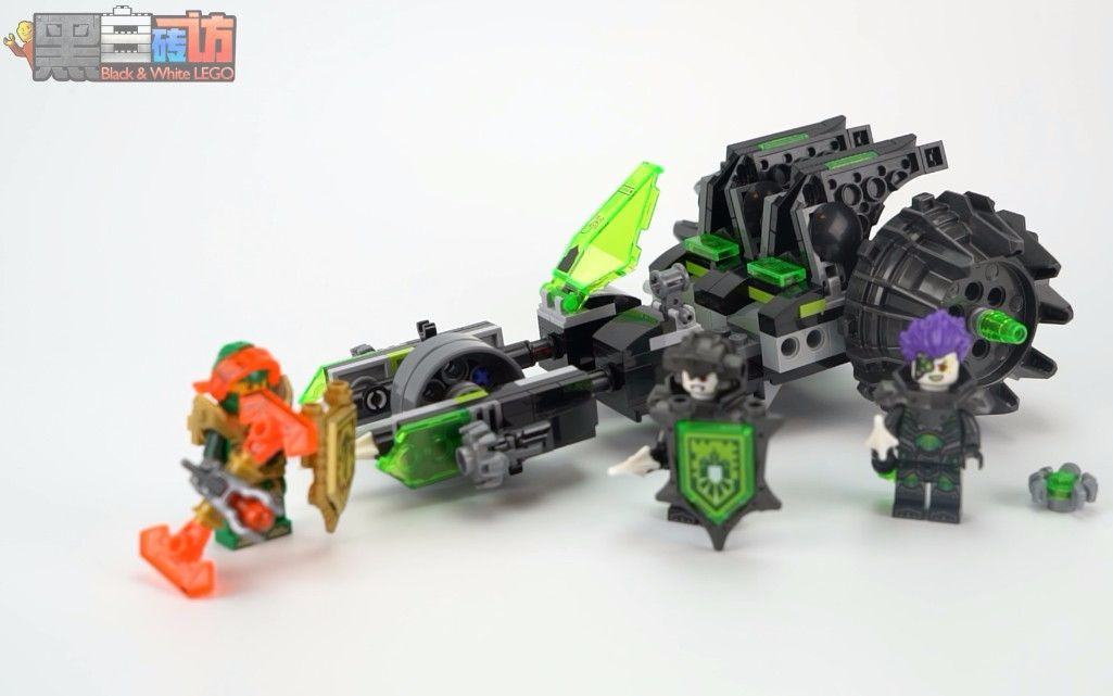 乐高LEGO★未来骑士团72002陆空两用合体攻击车【黑白评测】_哔哩哔哩_bilibili