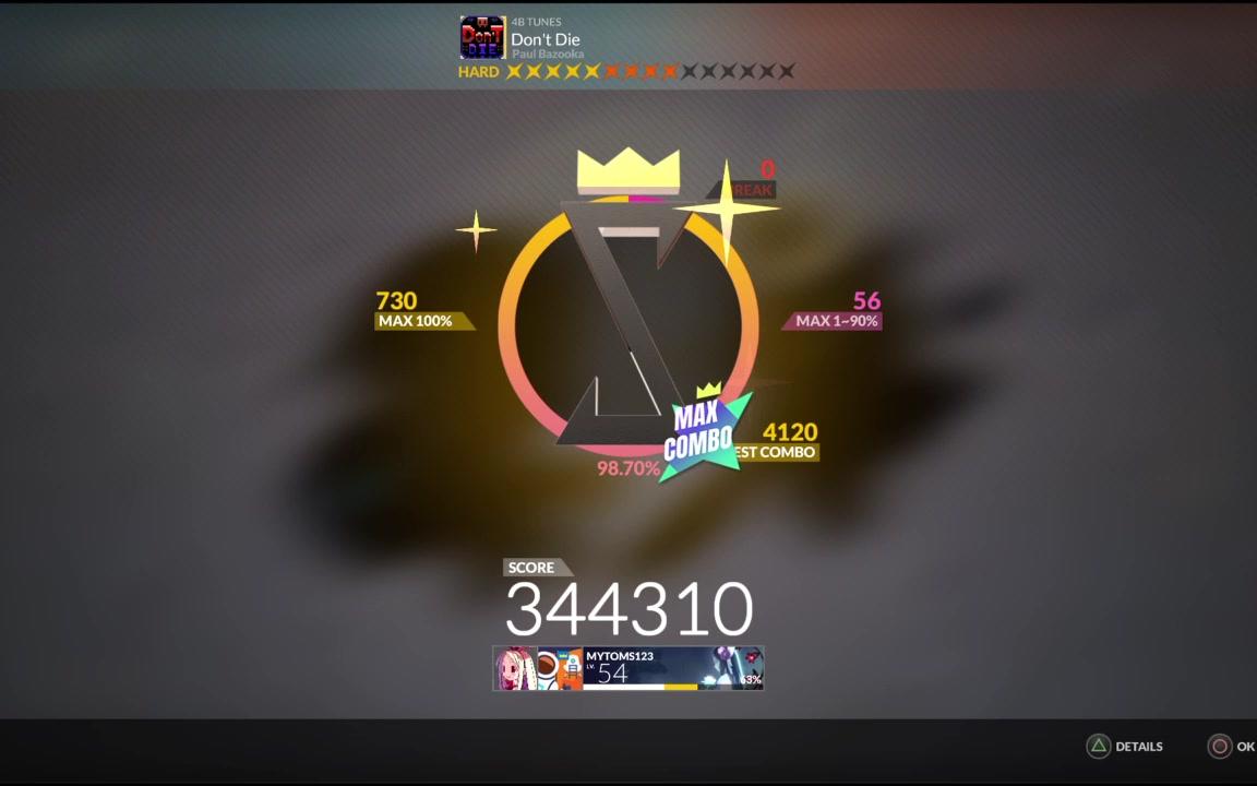 【DJMAX RESPECT】Don't Die 4B HD Pixel2 MODE MAX COMBO_哔哩哔哩_bilibili