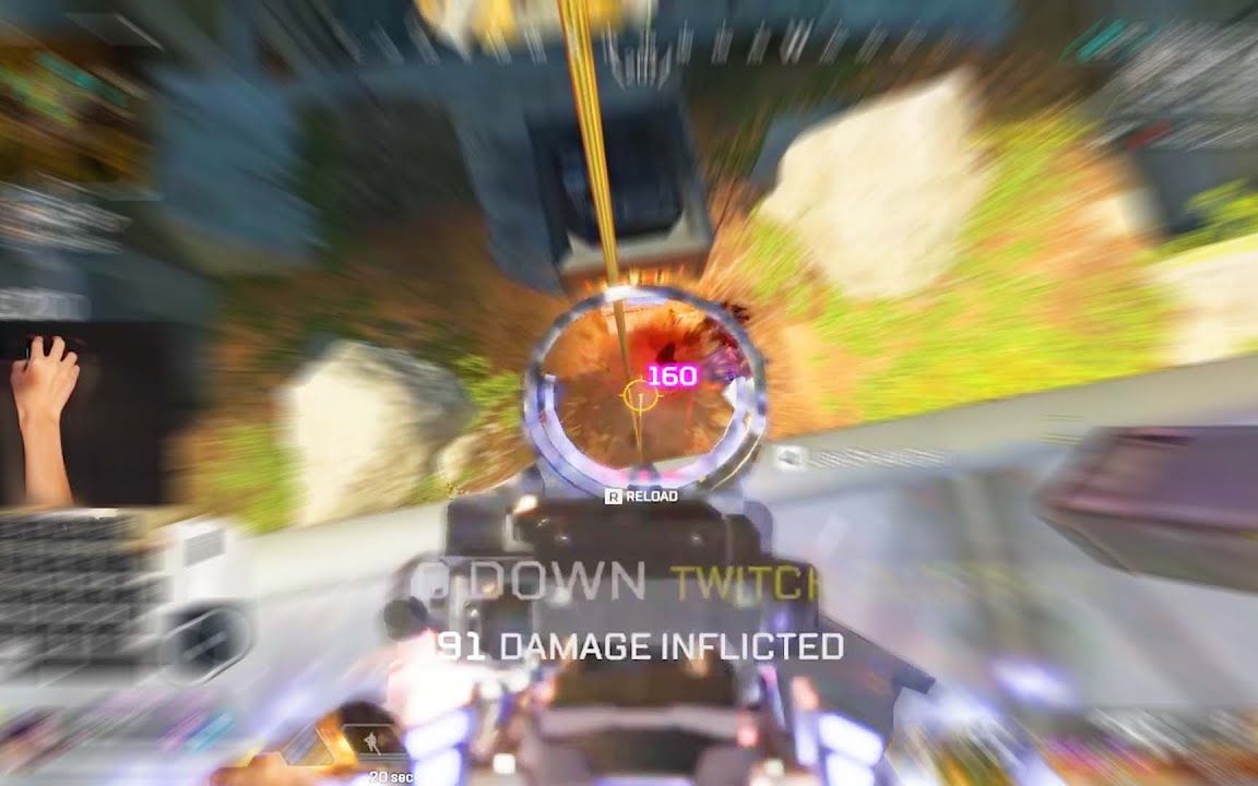 【APEX/R3KT】用观众指定的超高灵敏度打游戏，dpi800*3.2 16cm/360°_哔哩哔哩_bilibili