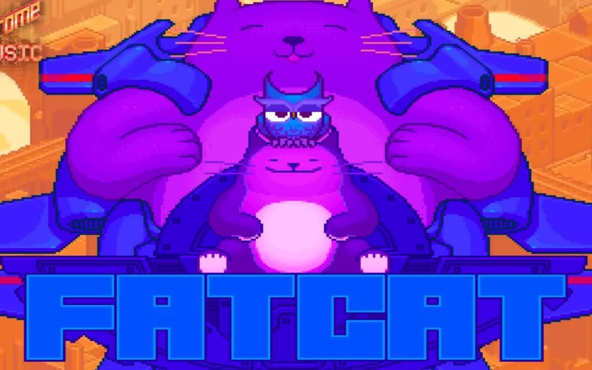 【Nitrome OST】Fat Cat 肥猫闯关_哔哩哔哩_bilibili
