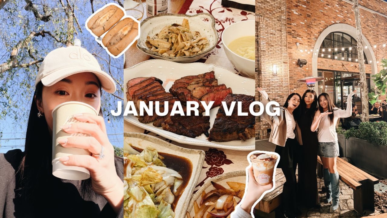 JAN VLOG｜跟妈妈&Kaia喝咖啡☕️ Girls night out 🎂 周末去Old Town Orange逛古董店🍊 ...
