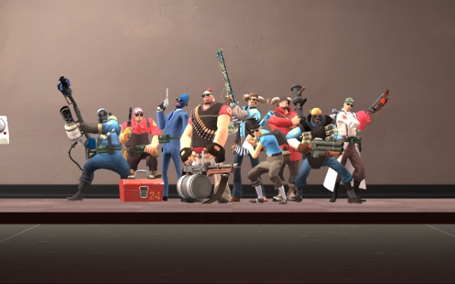 TF2主题曲 但雇佣兵们是我自己的版本_军团要塞2