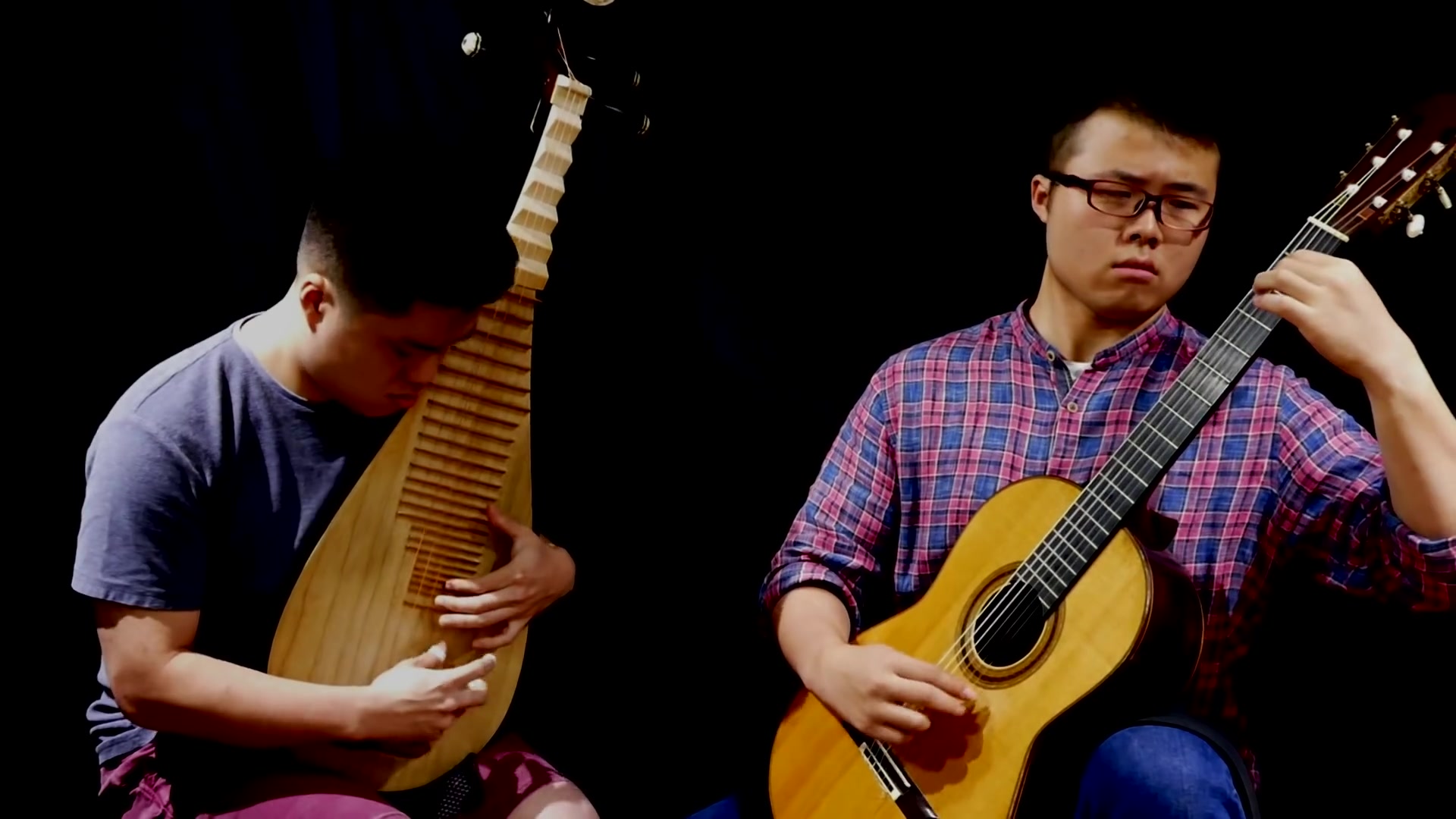 琵琶与古典吉他合奏《阿尔罕布拉宫的回忆》Recuerdos de la Alhambra - Francisco Tarrega_哔哩哔哩 ...