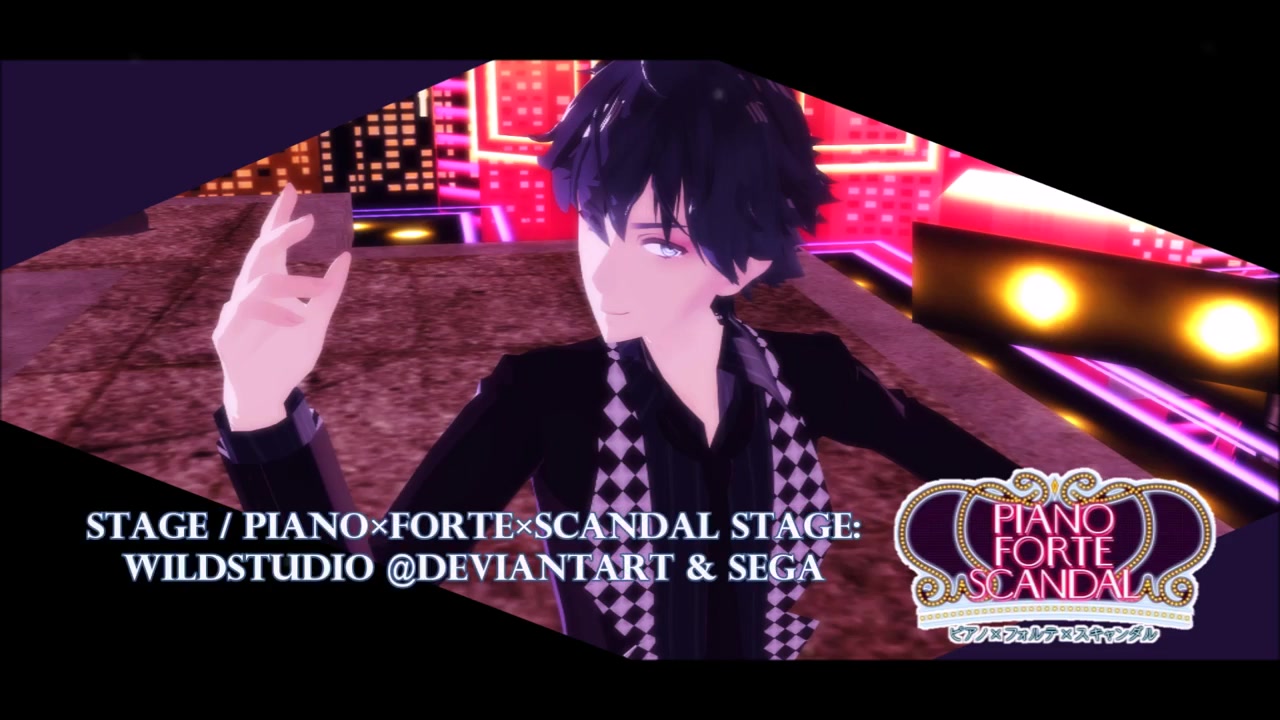 【怪盗K MMD】Piano x Forte x Scandal【 FandomFrank】_哔哩哔哩 (゜-゜)つロ 干杯~-bilibili