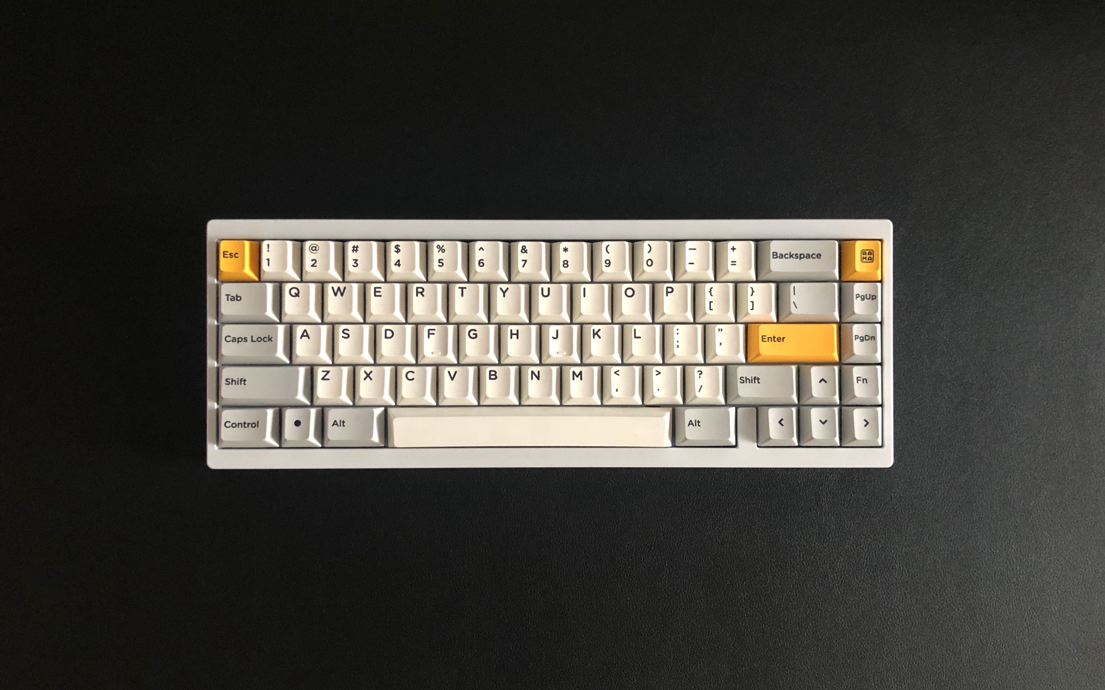 [键盘打字声]Fox Lab Key 65，63.5g圣熊猫轴_哔哩哔哩_bilibili