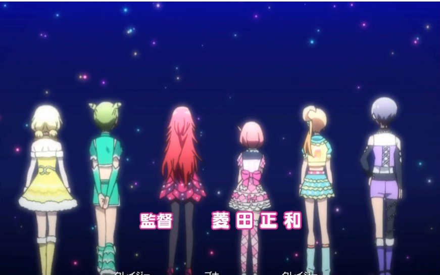 【pretty rhythm：Rainbow Live】OP1-4 （TV size)_哔哩哔哩_bilibili