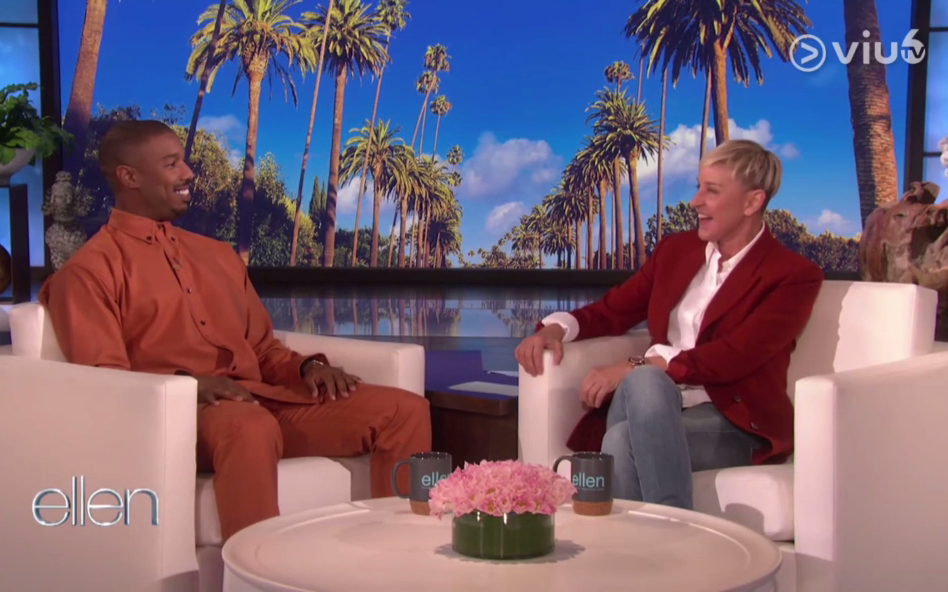 Ellen Show S17E26(Michael B·Jordan,Charlize Theron)中文字幕_哔哩哔哩 (゜-゜)つロ 干杯 ...