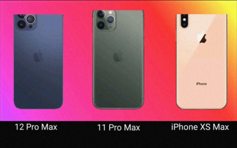 Iphone12 Pro Max 对比 Iphone 11 Pro Max 对比 Iphone XS Max, 5分钟速览区别_哔哩哔哩 ...