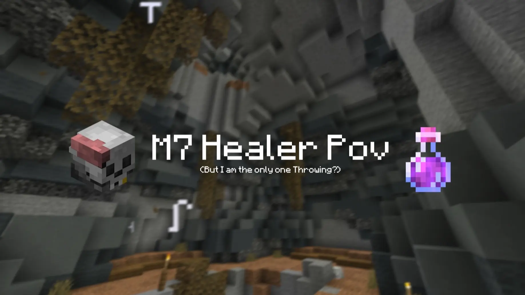 M7 Old Man Healer Pov | Hypixel Skyblok_哔哩哔哩bilibili_我的世界