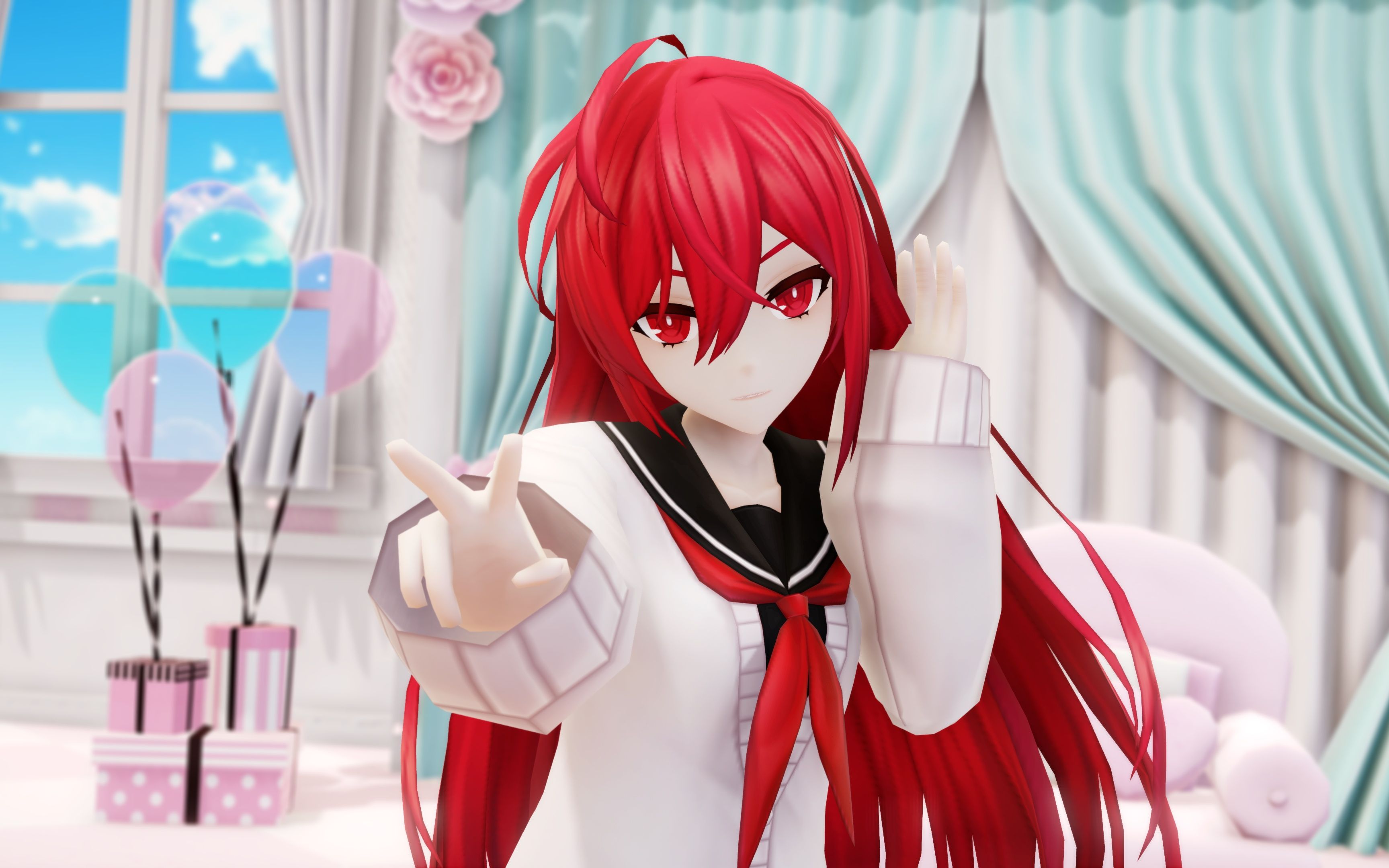 【CLOSERS MMD】赛特『どりーみんチュチュ』 4K_哔哩哔哩_bilibili
